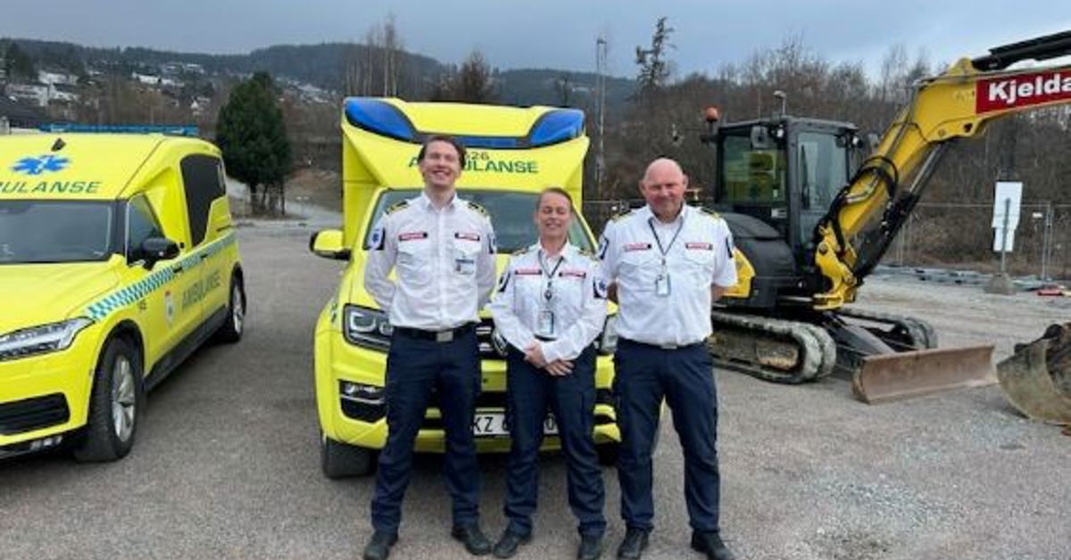 Ny ambulansestasjon klar i 2026 - Vestre Viken HF
